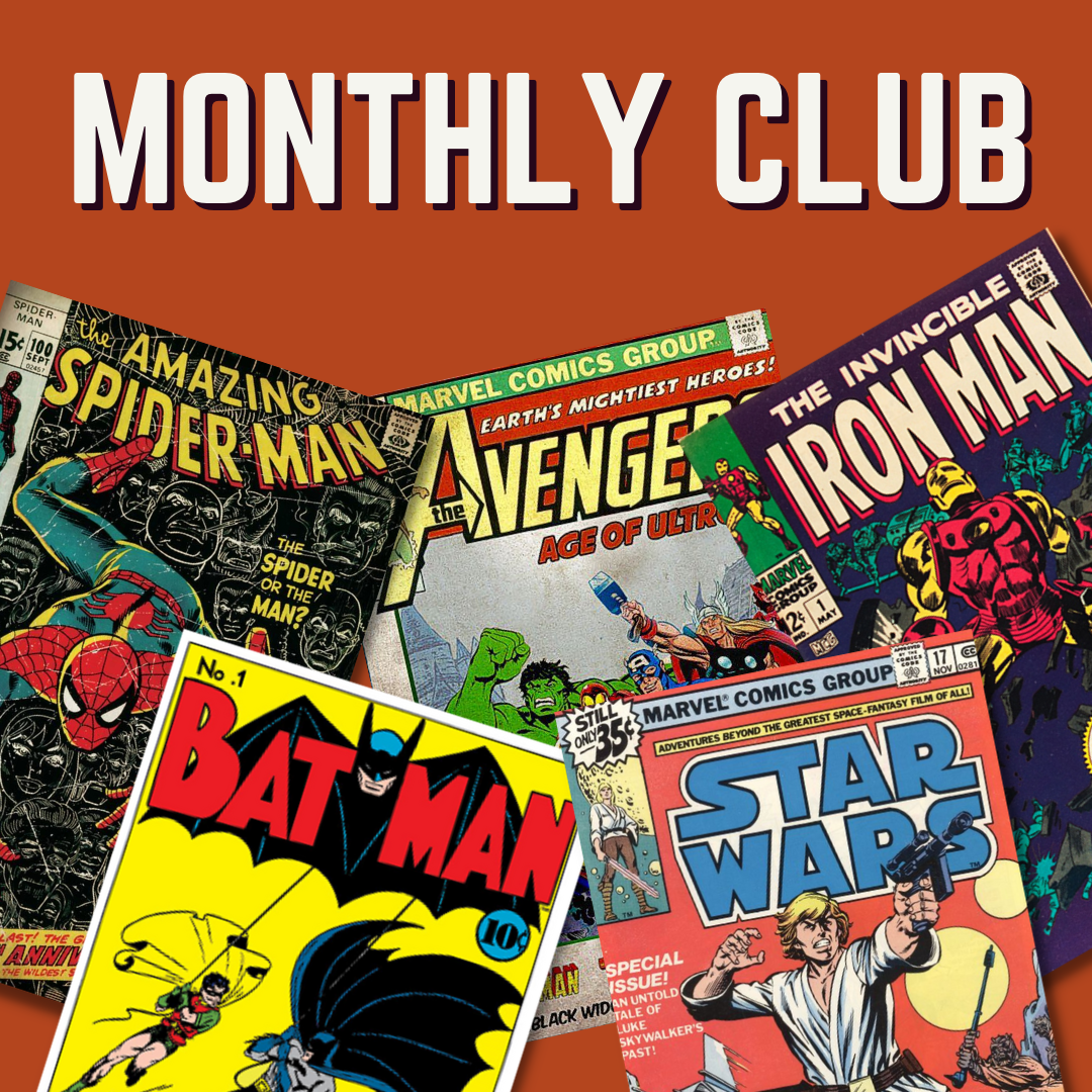 Vintage Comic Book Subscription Service | powvintagecomics